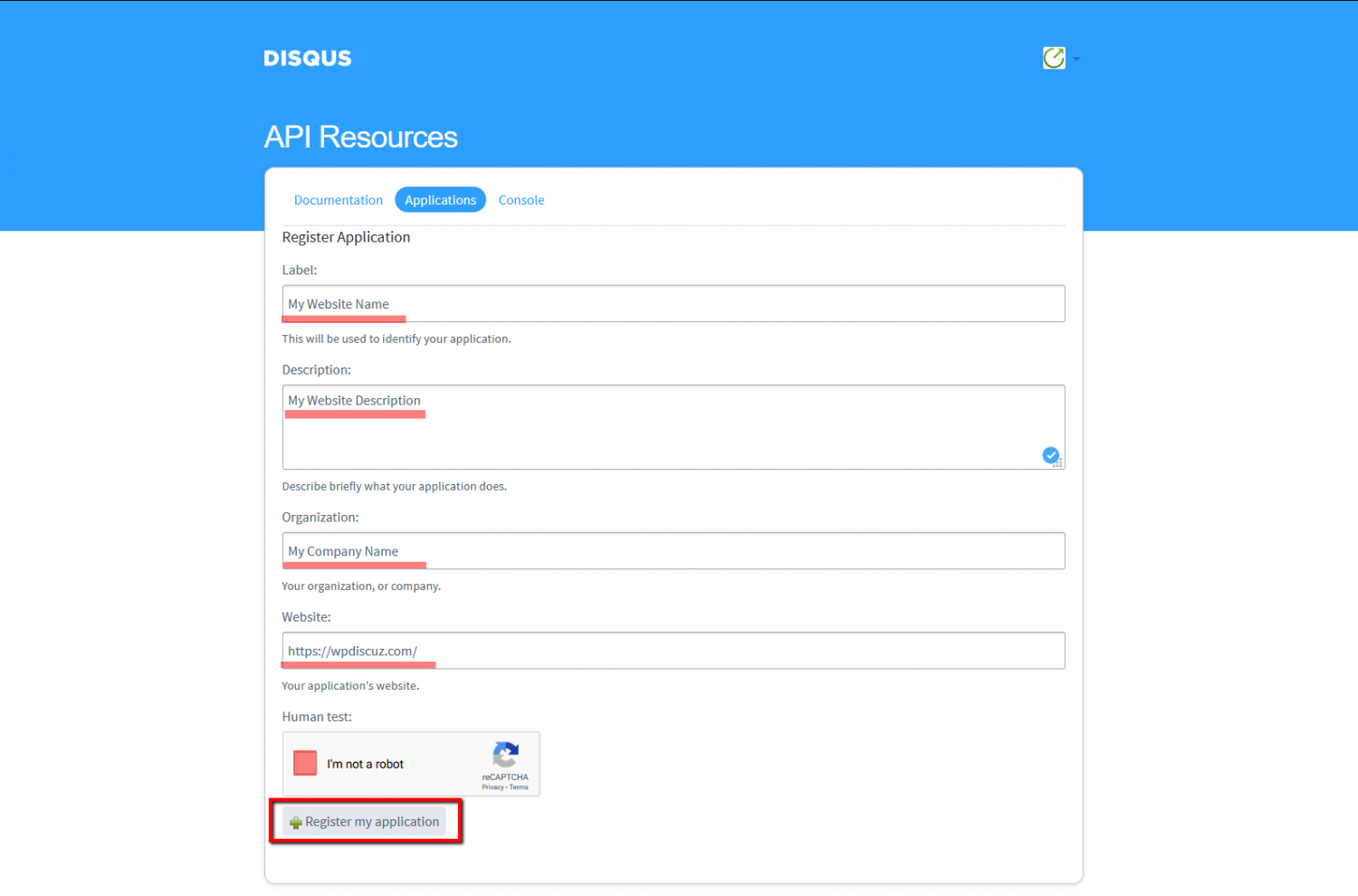 Disqus App Configuration - wpDiscuz - WordPress Comment Plugin