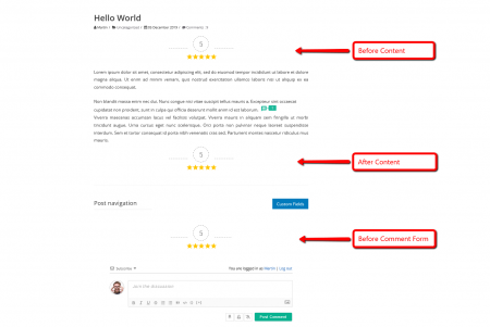 Article and Comment Rating - wpDiscuz - WordPress Comment Plugin