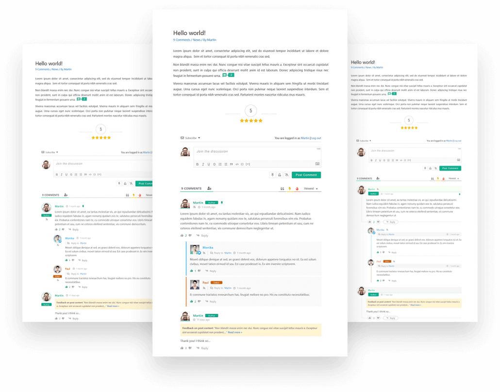 wpDiscuz - The Best WordPress Comment Plugin
